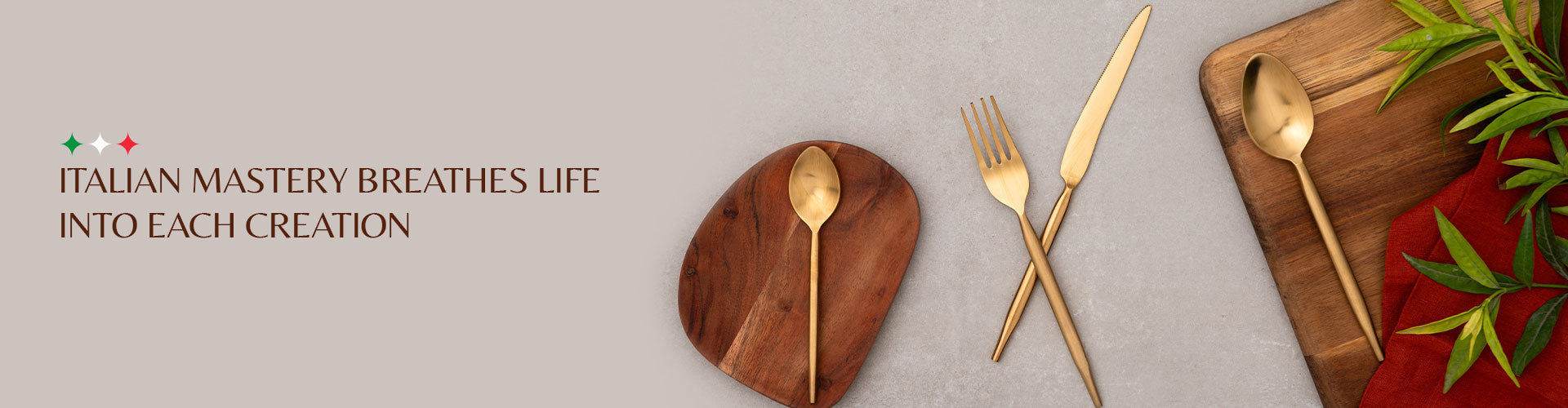 Buy Italian Design Cutlery Set | Luxury Cutlery Set items online